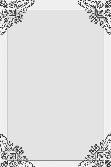 Simple Atmosphere European Border Background Texture Line Commerce Background Image For Free