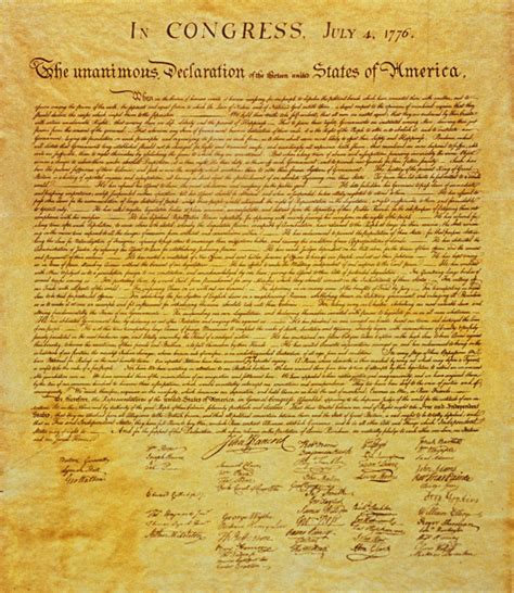 Declaration Of Independence Printable Version Pdf