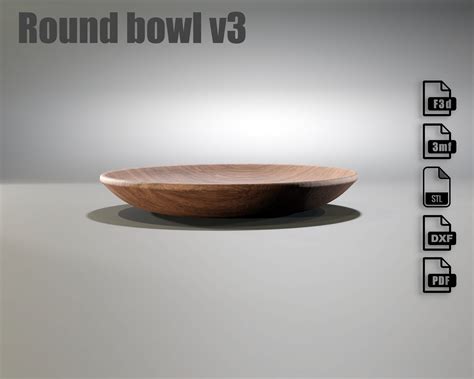 Awesome CNC Router Files Set For 10 Different Round Trays Or Etsy