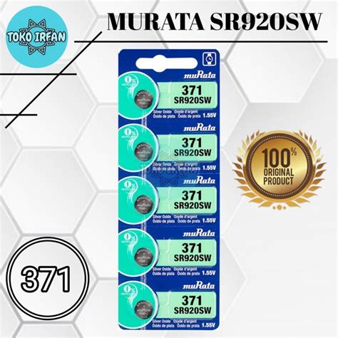 Jual Baterai Murata Sr Sw Original Batrai Jam Tangan Sr Ag Sg Lr Lr L F