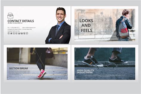 Fashion Minimal Powerpoint Template By Onestudioofficial TheHungryJPEG