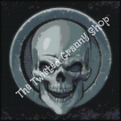 Skull Graph Crochet Pattern Etsy