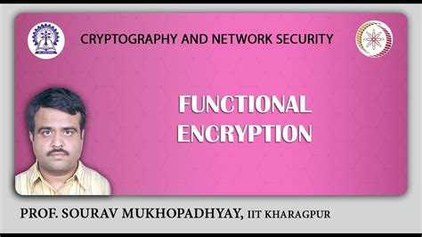 functional encryption youtube