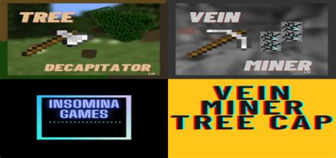 Vein Miner And Treecapitator Combo Minecraft Addon