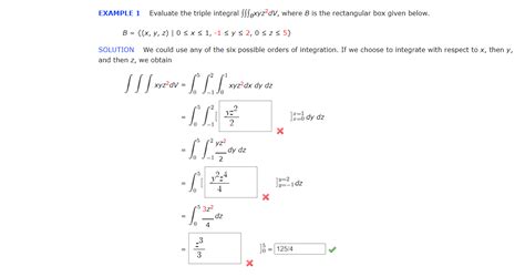 Solved Integrals