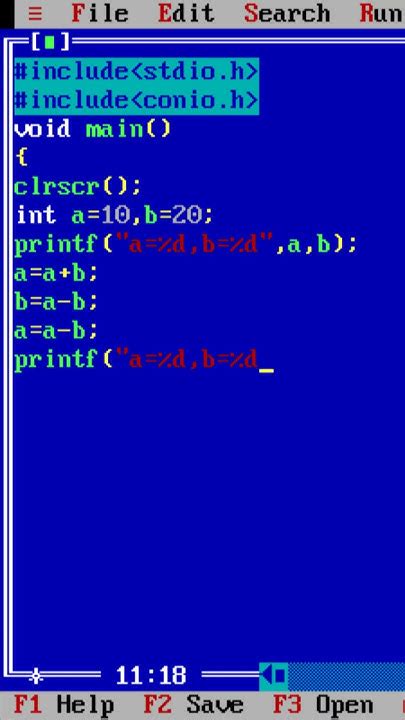 Swap Two Numbers Without Third Variable Shorts Short Dailyshorts