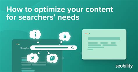 Search Intent Optimization: An Actionable Guide - Seobility Blog