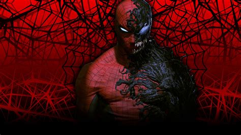 Spider Man Inside Venom Live Wallpaper
