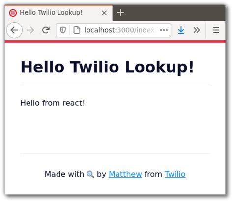 Building Single Page Apps With React And Twilio Functions Twilio