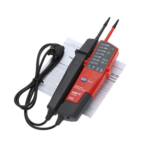 UNI T UT A Auto Range Voltmeter Voltage Tester Meter And Continuity Test With LED Indication