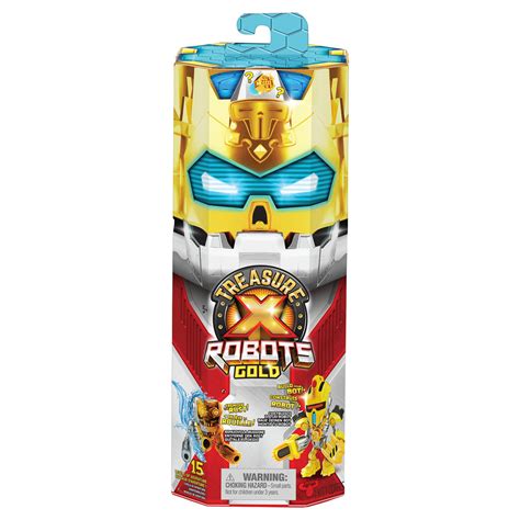 Treasure X Robots Gold: Treasurebot (Styles Vary) – The Entertainer ...