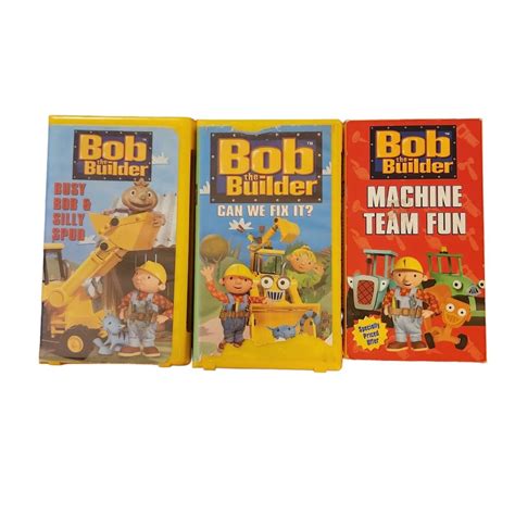 Bob The Builder Can We Fix It Vhs