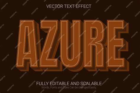 Premium Vector Editable Text Effect In Modern Trend Style