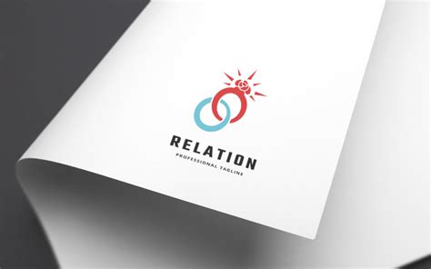 Relation Logo Template 156459 Templatemonster