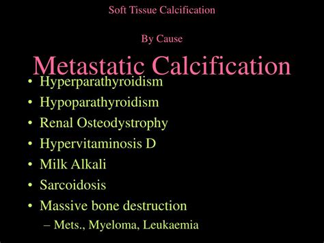 Ppt Soft Tissue Calcification And Ossification Powerpoint Presentation Id 1231405