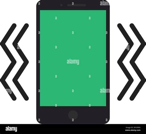 Vibration Mode Icon Vector Image Suitable For Mobile Apps Web Apps And Print Media Stock