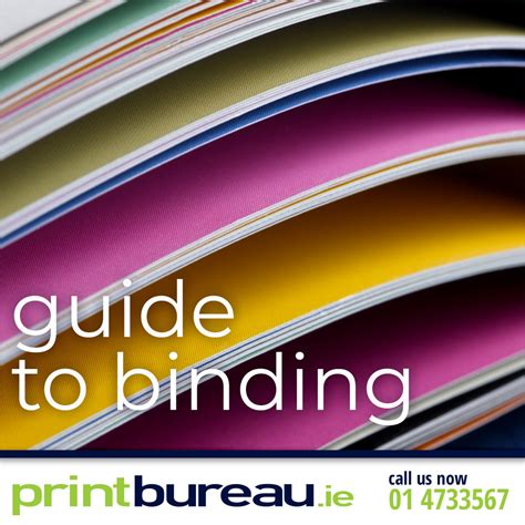 Types Of Binding Print Bureau