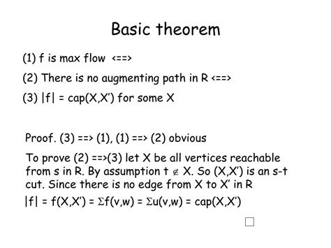 PPT Maximum Flow The Preflow Push Method Of Goldberg And Tarjan PowerPoint Presentation