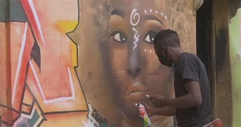 Nigerian Artist Uses Graffiti To Inspire Youth Africanews