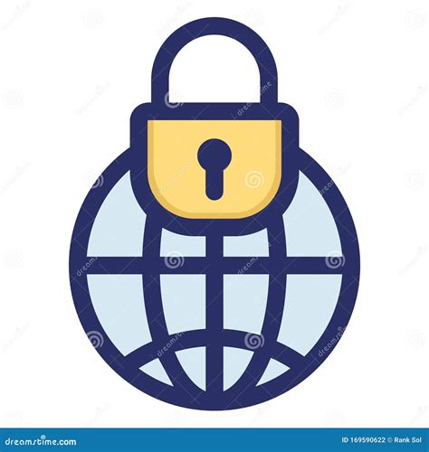 Internet Protection Isolated Vector Icon Which Can Easily Modify Or