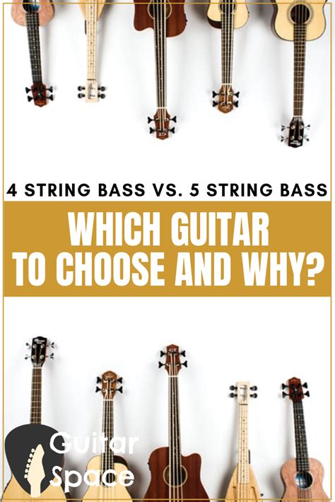 4 String Bass Vs 5 String Bass Which Guitar To Choose And Why Artofit