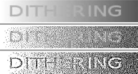 what is dithering and noise shaping