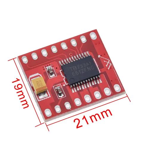 tb6612 dual motor driver 1a tb6612fng for arduino microcontroller better than l298n ask