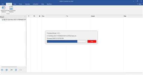 This May Take A Few Minutes Depending On The Size Of Your OLM File Once The Scanning Process
