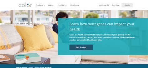 Color Genomics Profile