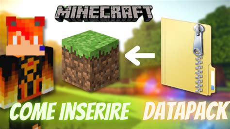 come installare un datapack su minecraft youtube