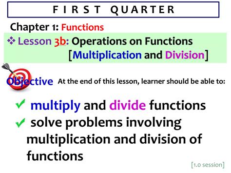 Lesson A Operations Of Functions Pptx
