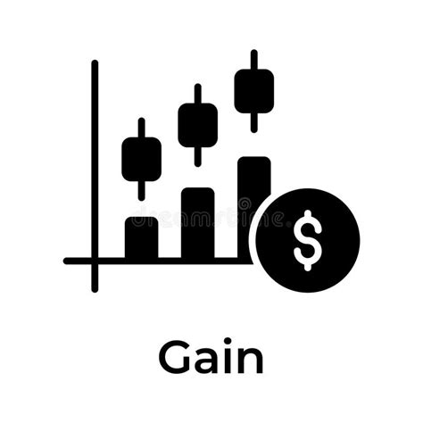 Growth Chart Depicting Vector Design Of Business Analysis Stock Vector
