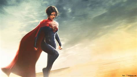Supergirl In The Flash Movie 4k Wallpaper Download