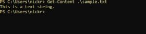 Utilizing PowerShell And Windows Command Prompt To Create File
