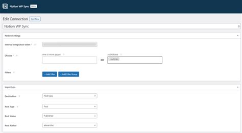 how to integrate notion with wordpress