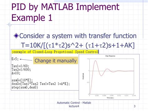 ppt pid control using matlab simulation powerpoint presentation free
