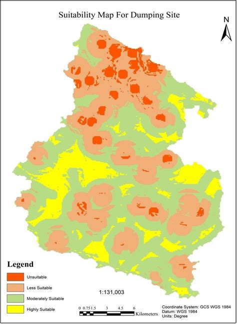 Suitability Map Of The Study Area Download Scientific Diagram