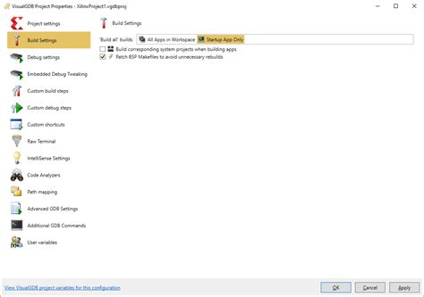 Developing Xilinx Vitis Projects With Visualgdb Visualgdb Tutorials