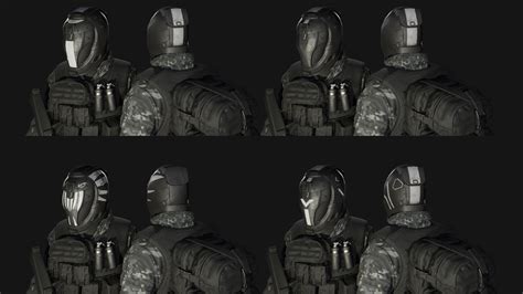 Leaked Game Assets Sci Fi Assault Trooper