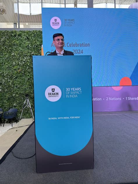 arpit awasthi on linkedin last friday 18th october i had the privilege to attend deakin