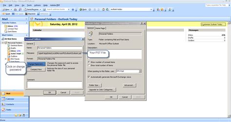 How To Password Protect Your Pst Files
