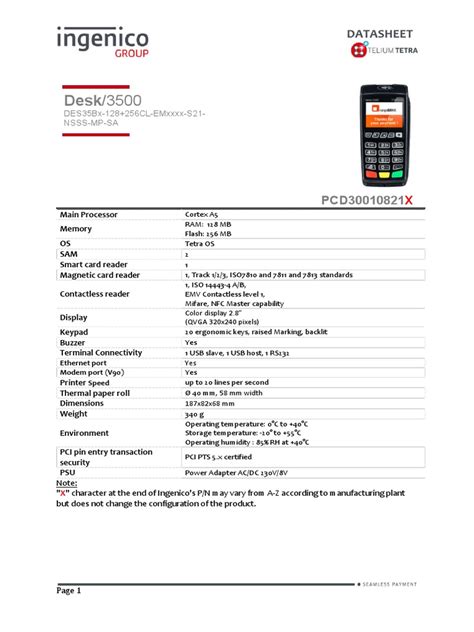 Ingenico Desk 3500 Admin Password Guide Pdf