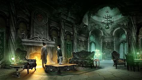 Hogwarts Castle — Slytherin Hall Hogwarts Legacy 2k Wallpaper