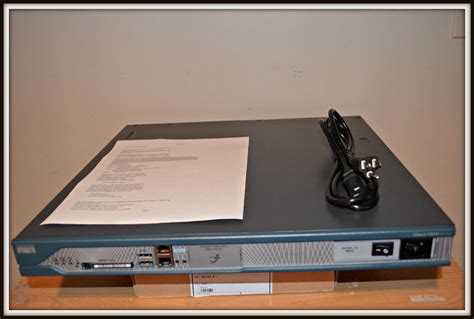 Cisco 2811 Router W2 Vwic2 2mft T1e1 And Aim Atm Installed Cisco2811
