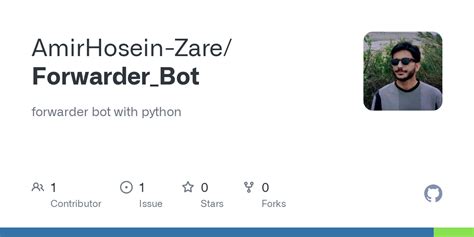Github Amirhosein Zareforwarderbot Forwarder Bot With Python
