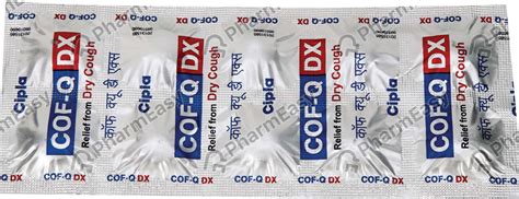 Cof Q Dx Strip Of 10 Tablets Uses Side Effects Price And Dosage