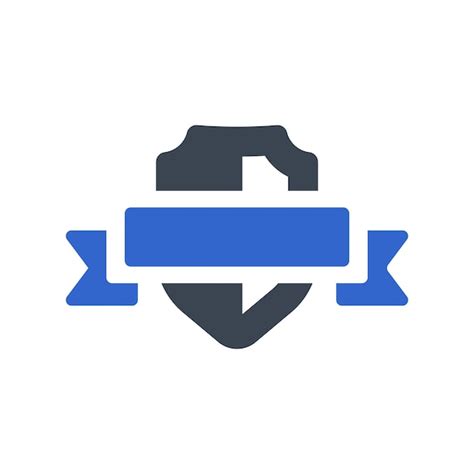 Premium Vector Shield Ribbon Icon