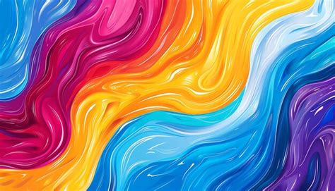 Liquify Texture Colored Abstract Background Premium Ai Generated Image