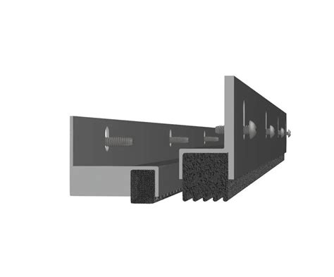 Krieger Rfahdb 48 Radio Frequencyacoustical Hybrid Door Bottom For 3 Openings 48 Length