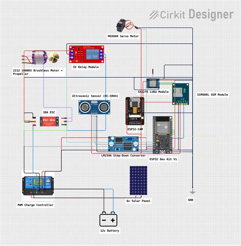 How To Use Esc Brushed Motor Pinouts Specs And Examples Cirkit Designer